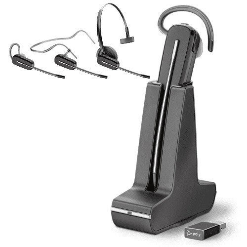 Poly Savi 8240 UC Convertible Wireless Headset - 211200-01 - TalindaExpress